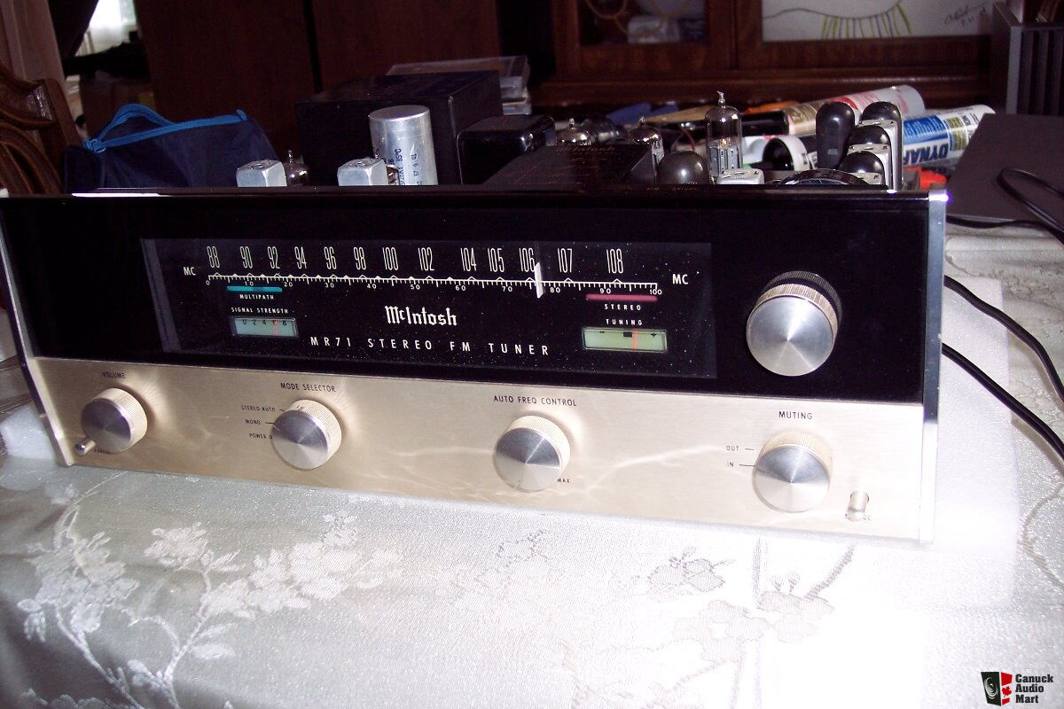 McIntosh MR-71 Tube Tuner Original double boxes For Sale - Canuck Audio ...