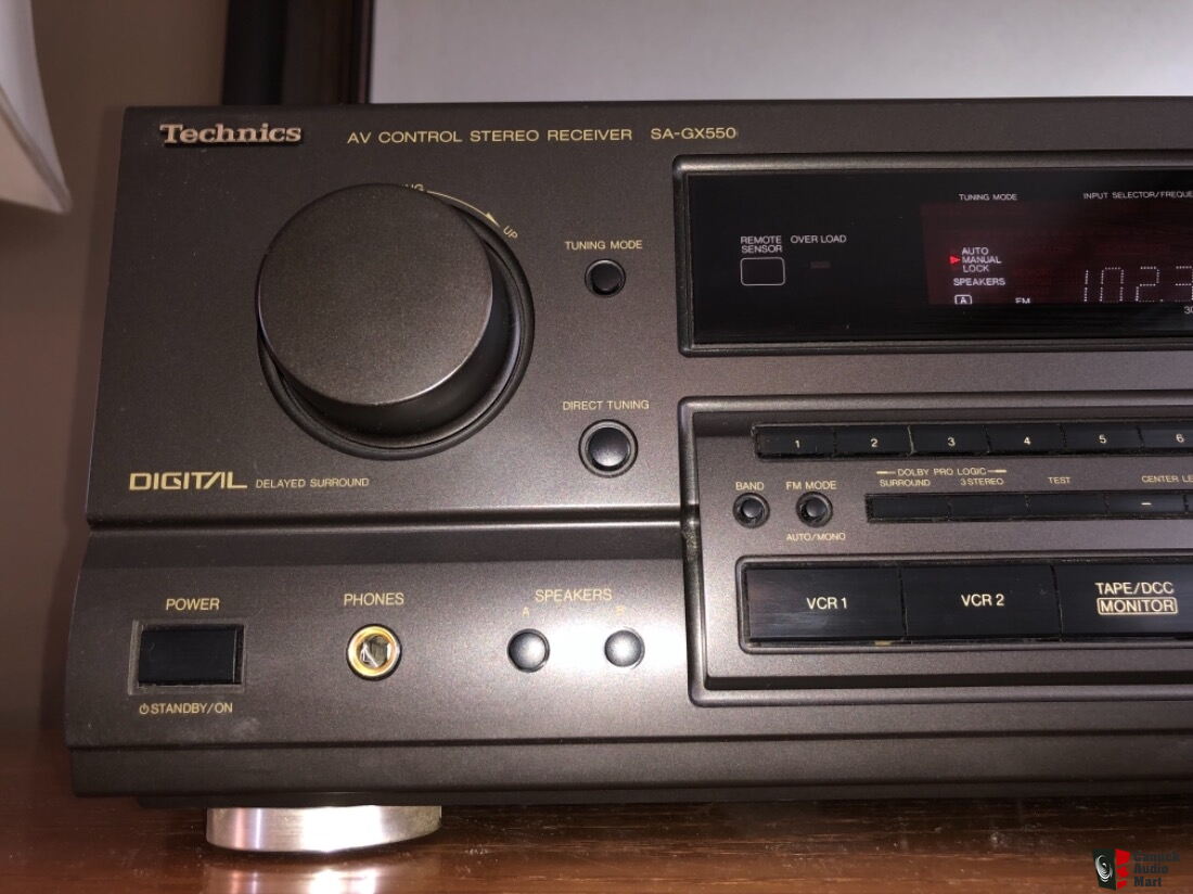 1994 Technics SA-GX550 fully loaded Quartz Lock 24lbs Class A powerful ...