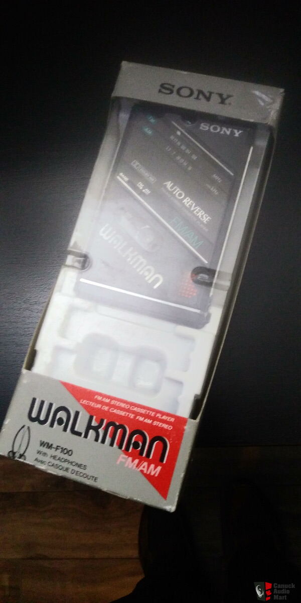 Sony Walkman WM F100 (Brand new old stock) For Sale - Canuck Audio Mart
