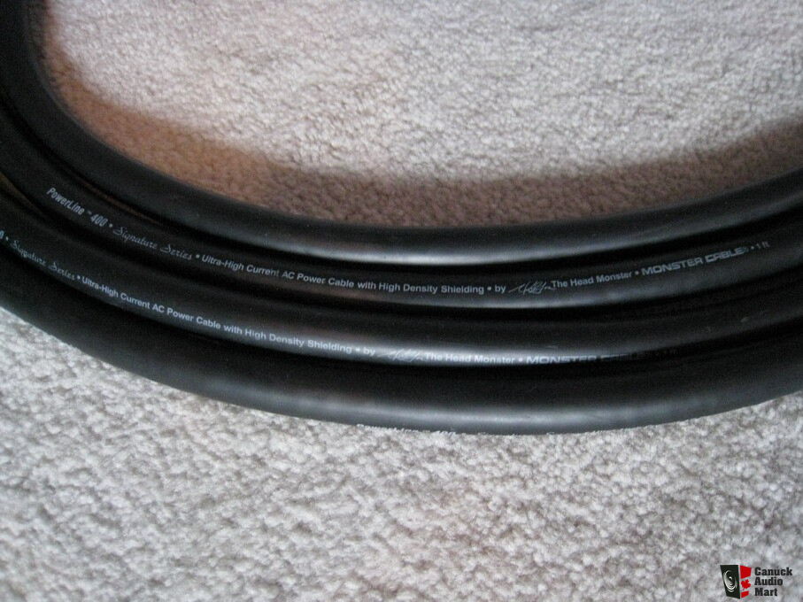 CUSTOM MADE MONSTER POWERLINE 400 POWER CABLE(S) Photo #225786 - Canuck ...
