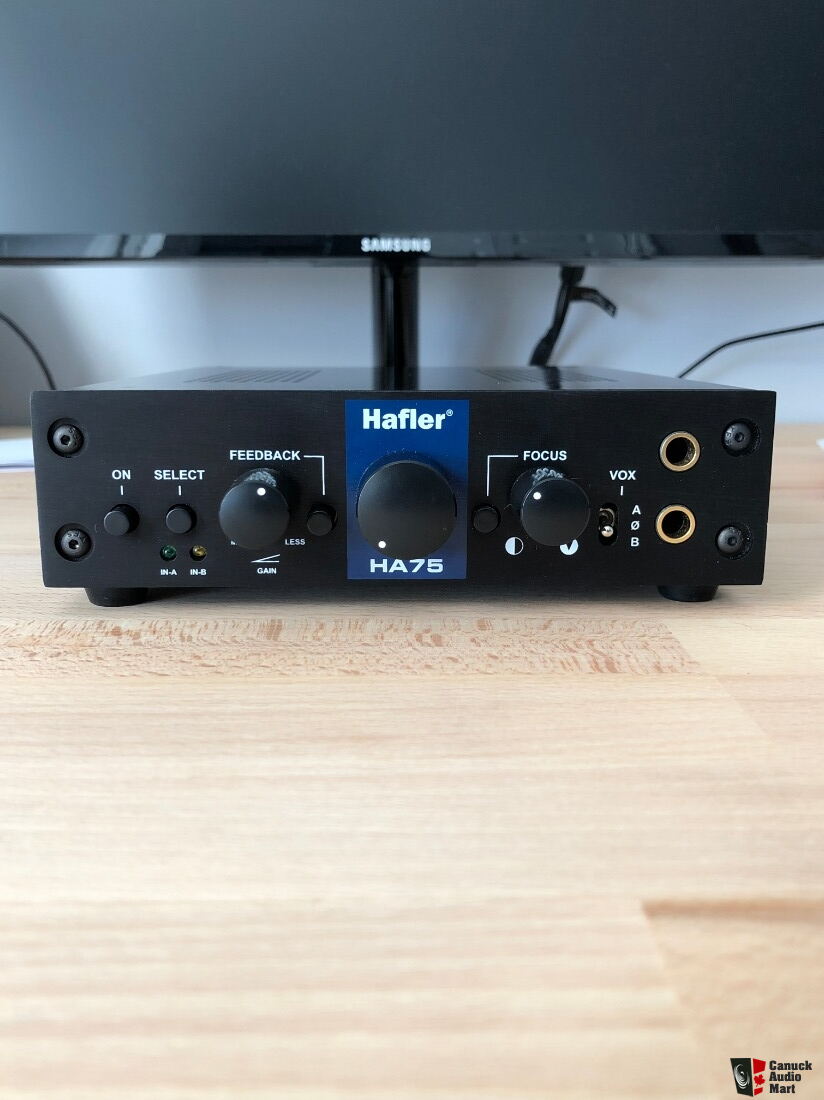 Hafler HA75 tube head headphone amp For Sale - UK Audio Mart