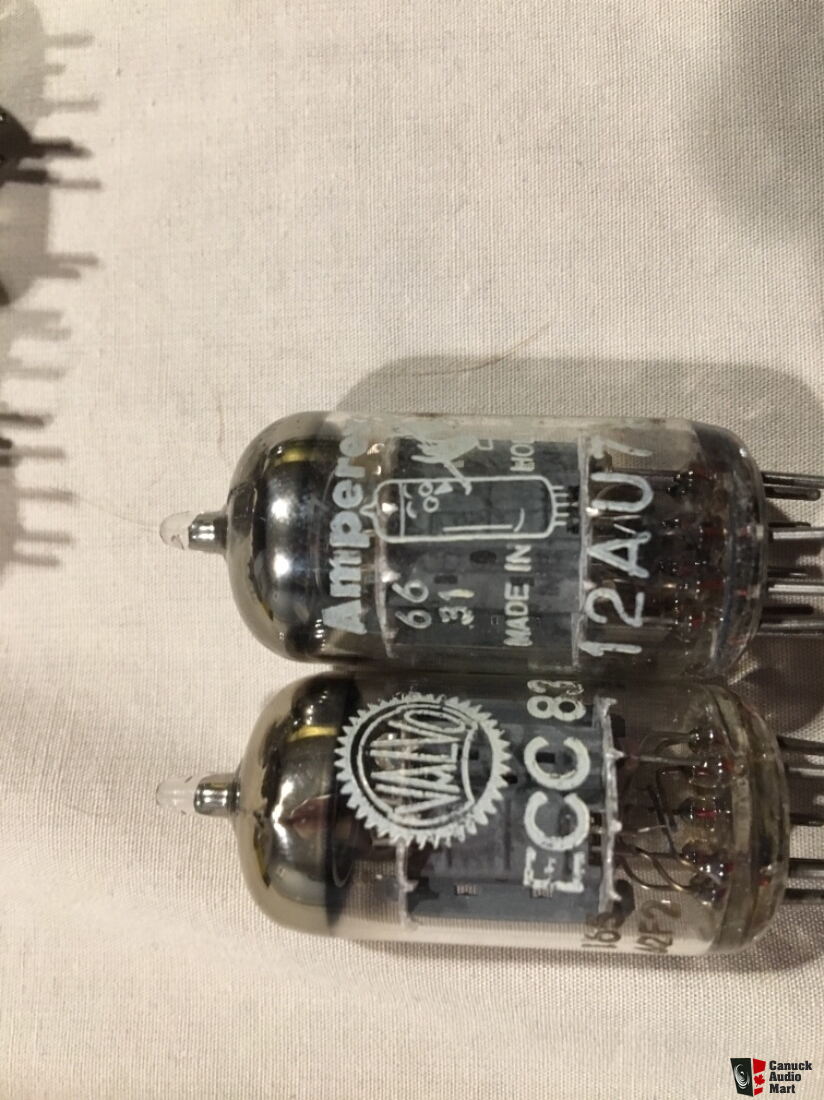 Lot of AU7 and AX7 tubes. Amperex/Mullard/Valvo Photo #2259348 - UK ...