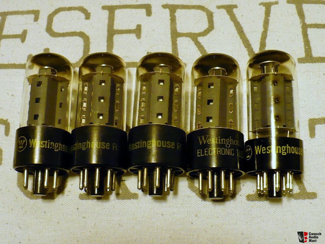 5 Vintage Westinghouse 7591 & 7591A & 1 Toshiba 7591 Output Tubes Photo ...