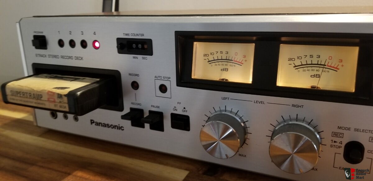 SOLD on Reverb: Panasonic 8-track cartridge player and recorder For ...