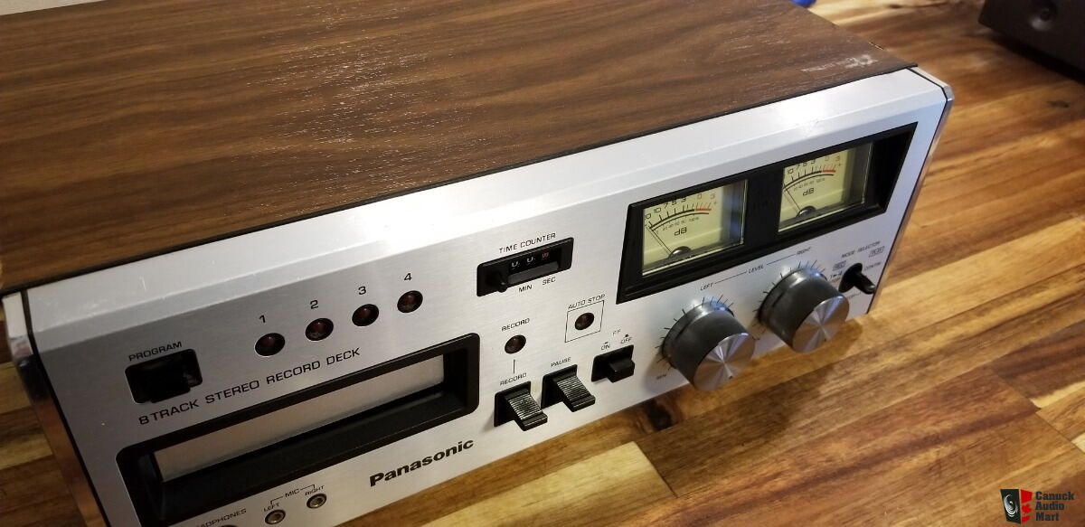 SOLD on Reverb: Panasonic 8-track cartridge player and recorder Photo ...