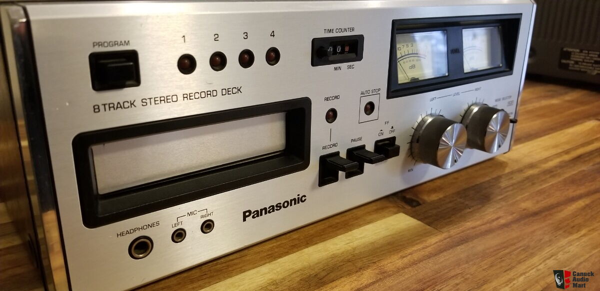 SOLD on Reverb: Panasonic 8-track cartridge player and recorder Photo ...