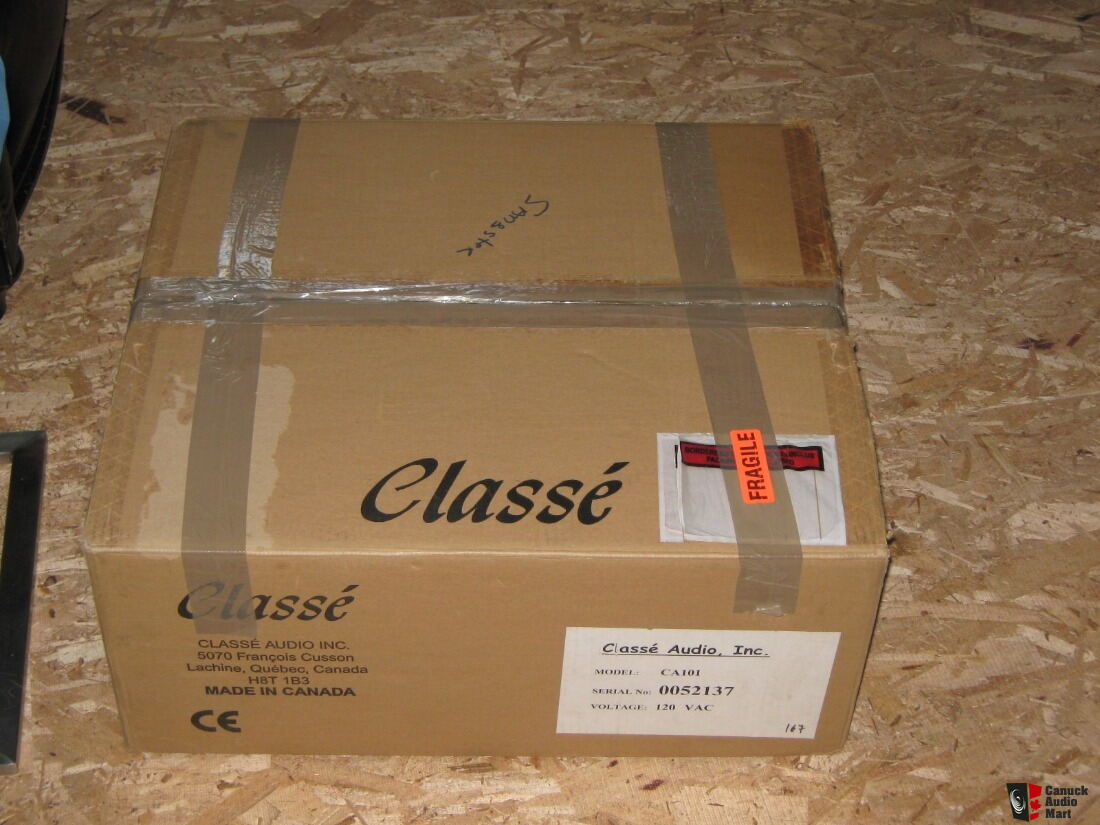 Classe CA101 Stereo Amplifier - w/ Orig Box / manual / warr card Photo ...