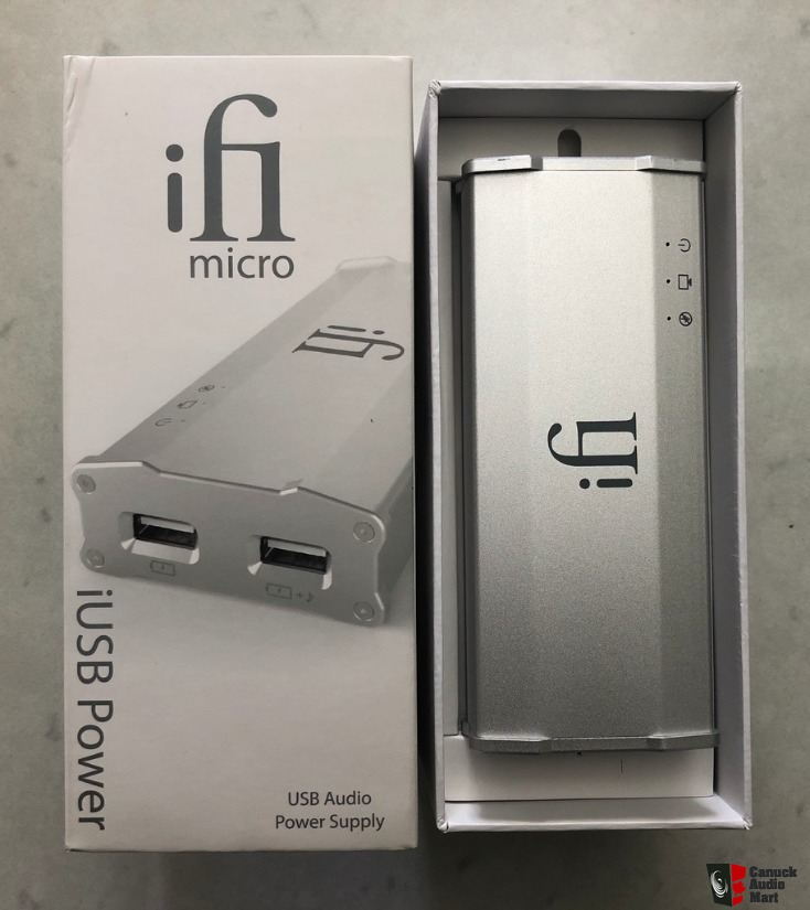 iFi iUSB2.0 Power + Gemini cable For Sale - UK Audio Mart