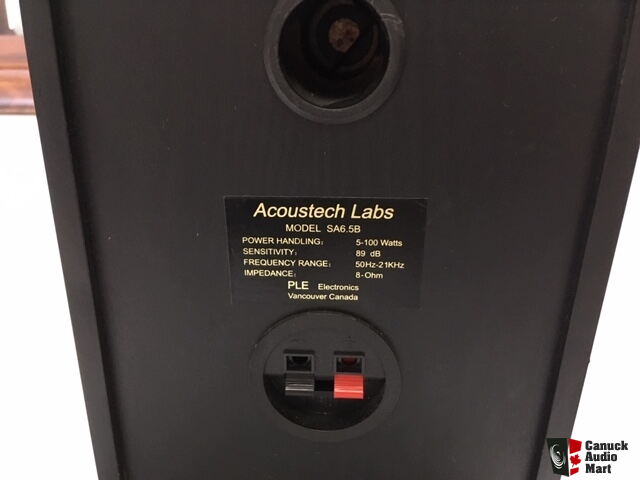 Acoustech Labs bookshelf speakers Photo #2269016 - Canuck Audio Mart