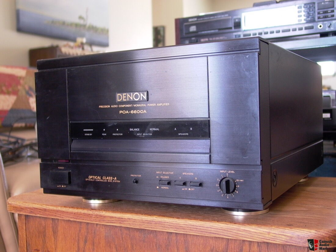 HIGH END Denon components PRA 1100 & 2 POA 6600As & more Photo #2271205 ...