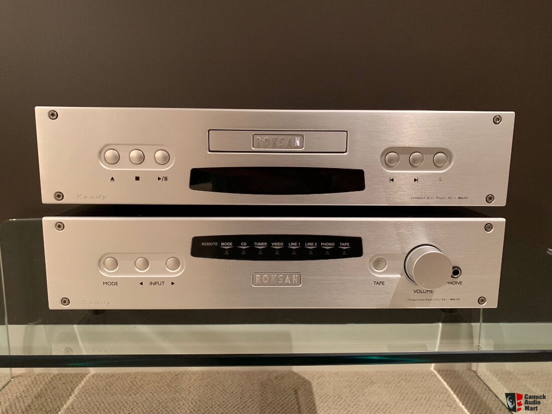 Roksan Kandy L3 Integrated Amplifier and MK3 CD Player Photo #2271504 ...