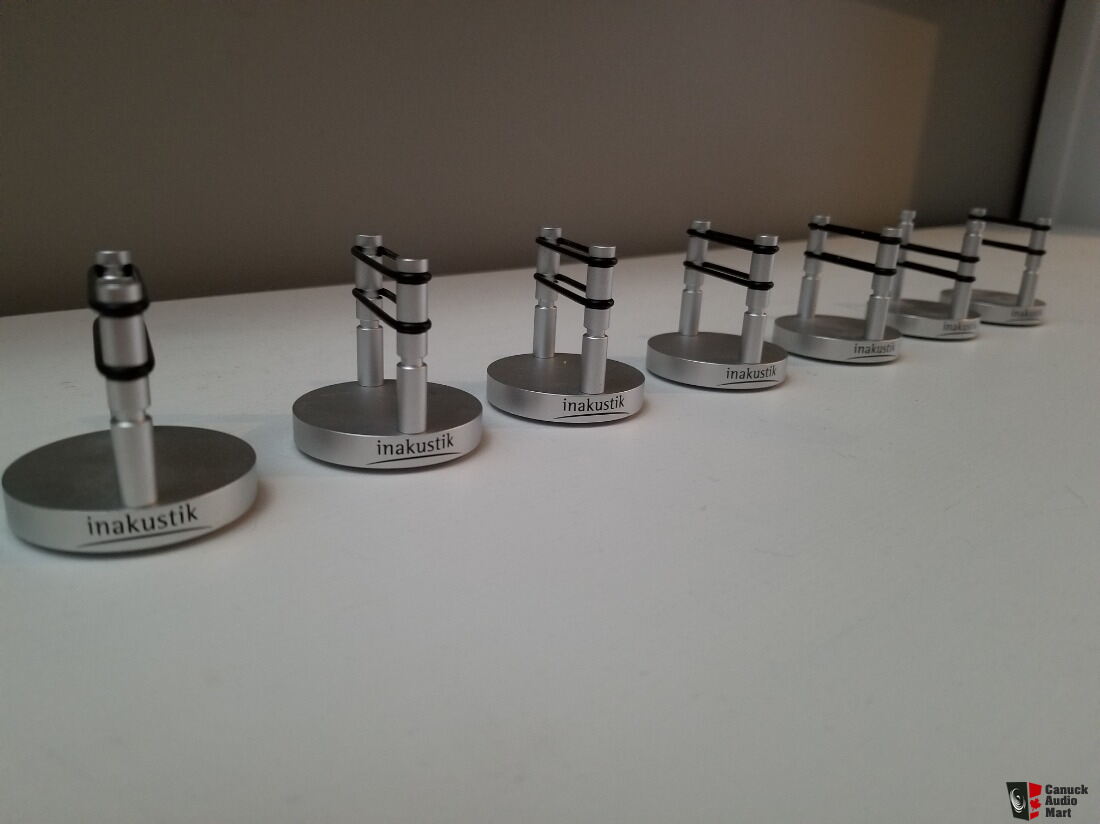 Inakustik Cable Risers - SOLD to Barry Photo #2271577 - Canuck Audio Mart