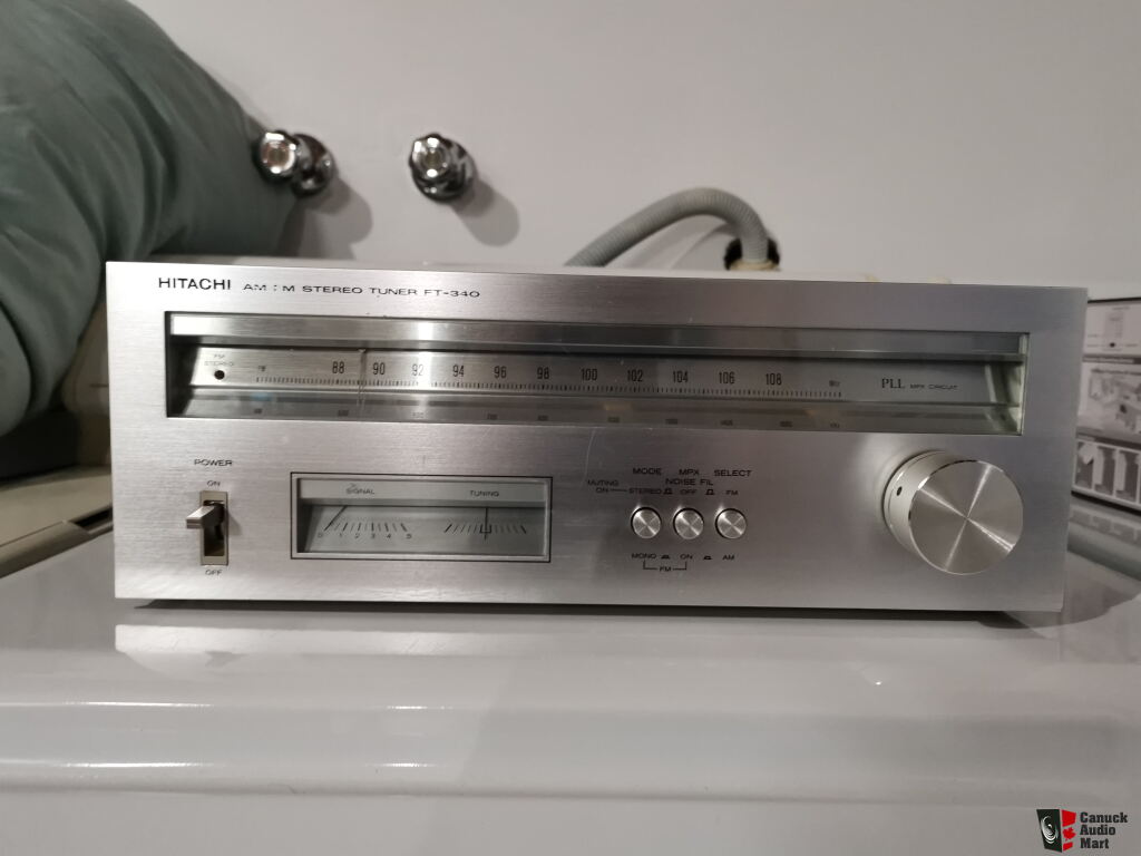 Tuner Hitachi FT-340 For Sale - Canuck Audio Mart