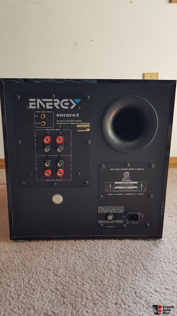 Energy Encore 8 Subwoofer Photo #2280084 - UK Audio Mart