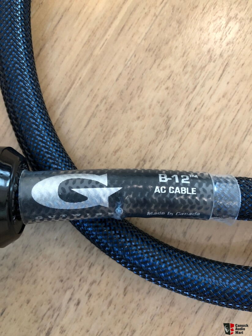 Gutwire B-12 AC Cable (PRICE REDUCED) Photo #2281414 - Canuck Audio Mart
