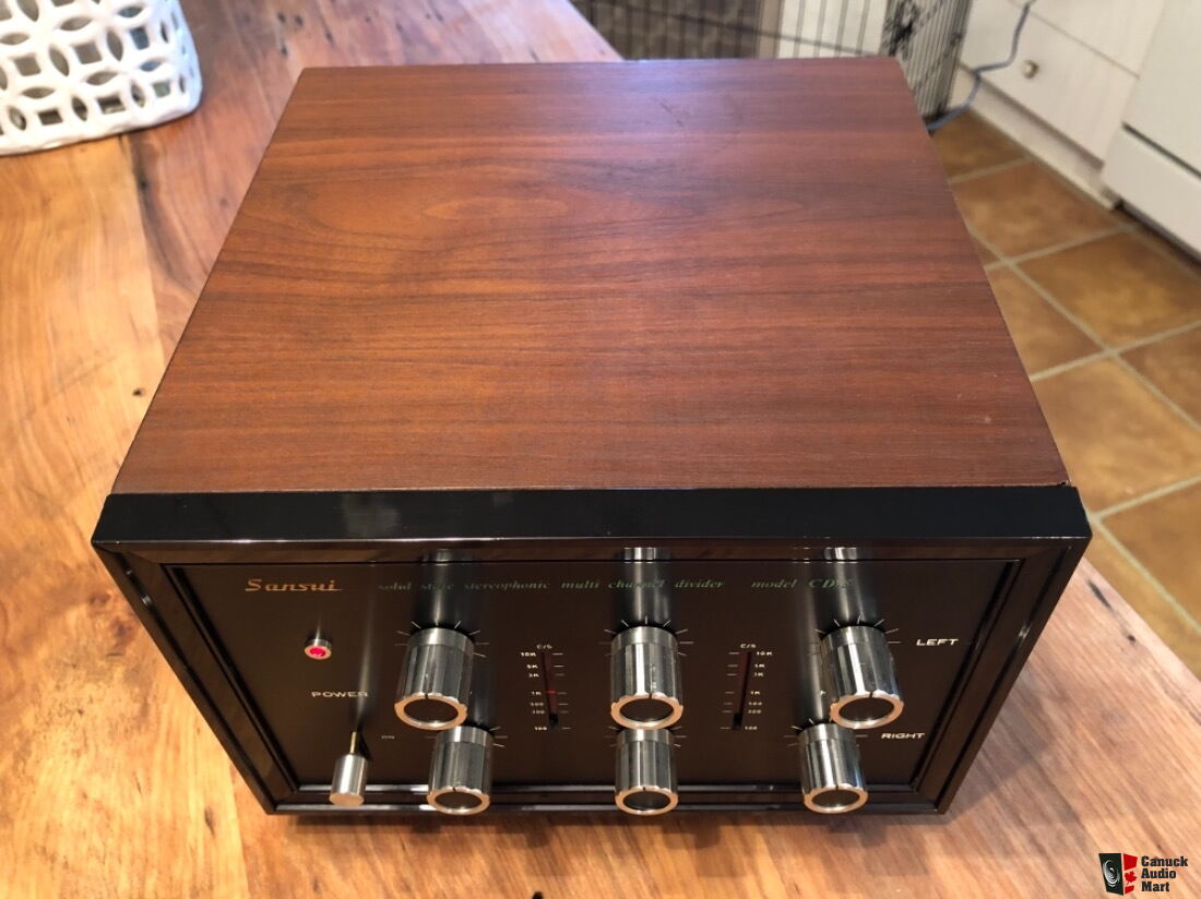 Sansui CD-5 Electronic 3-way Crossover Network,,, FIT BA-202 BA-3000 BA ...