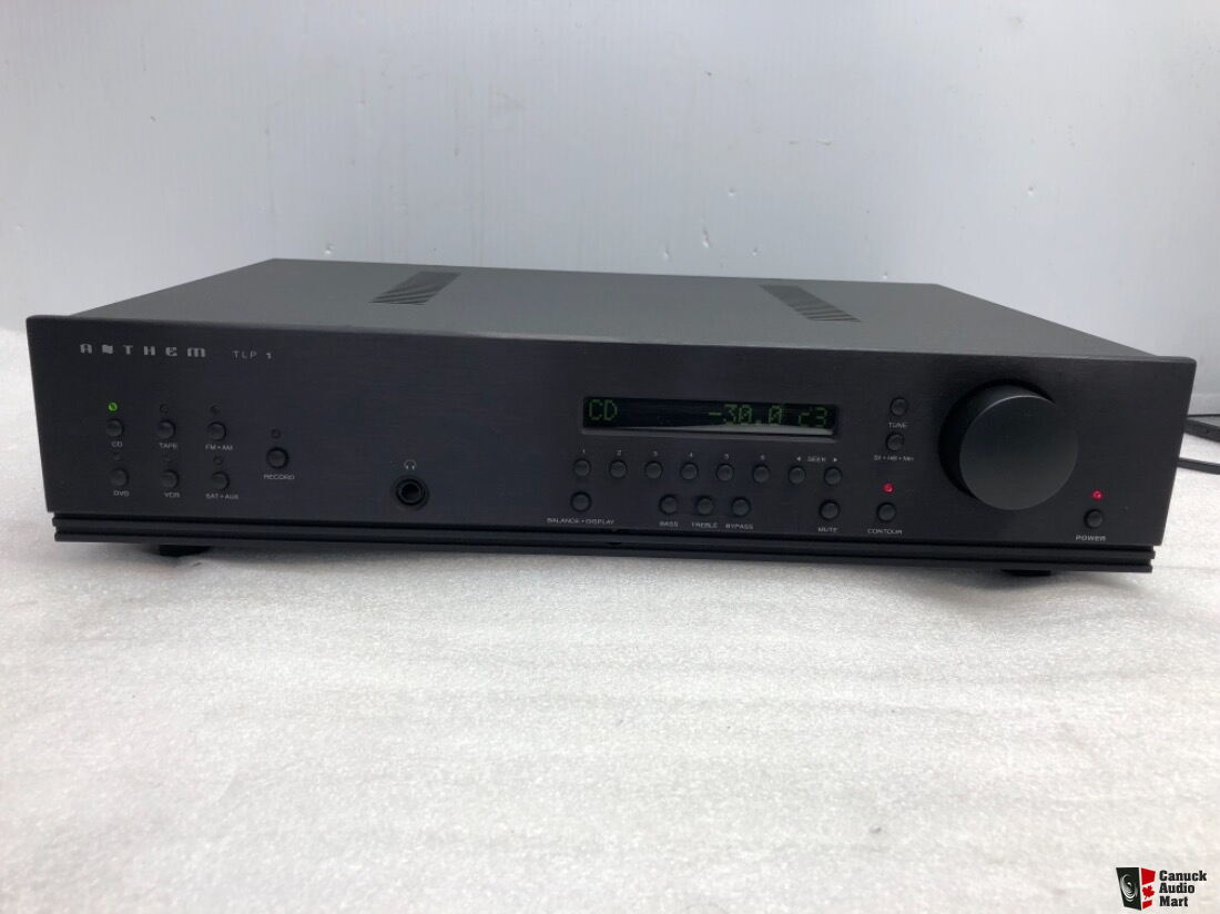 Anthem TLP1 TLP-1 preamplifier tuner with remote and oem manuals very ...