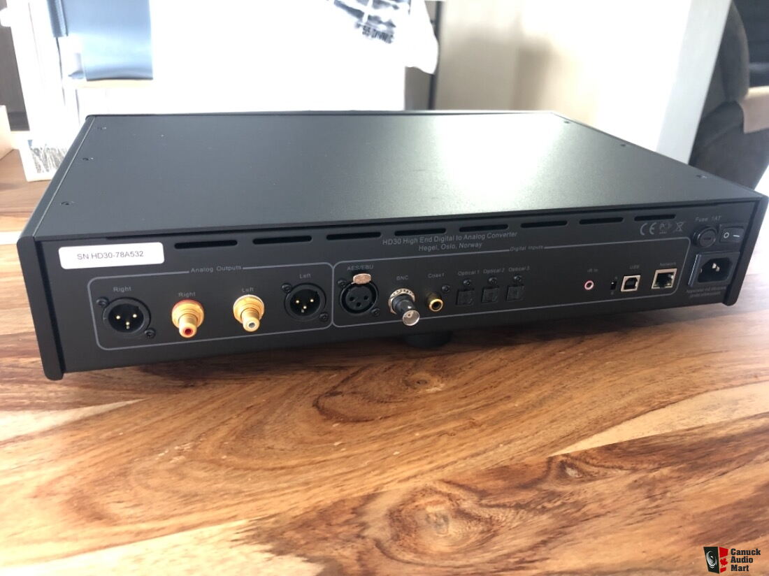Hegel HD30 DAC/Digital Preamp Photo #2285686 - Canuck Audio Mart