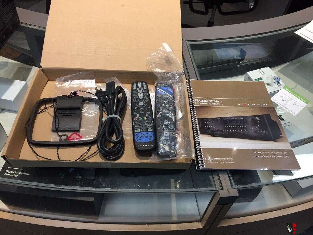 Anthem Statement D2V 3D Preamp Processor ( lowered pricing ) Photo ...