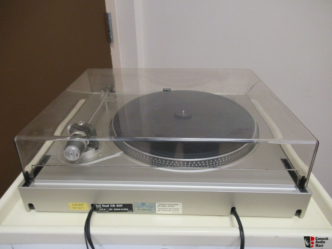 Dual CS 607 Stereo Turntable Record player with ortofon Cartridge Photo ...