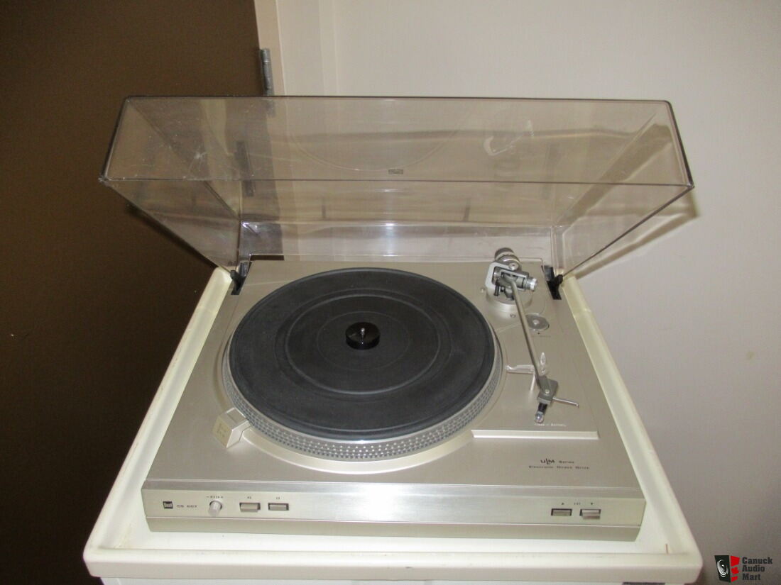 Dual CS 607 Stereo Turntable Record player with ortofon Cartridge Photo ...