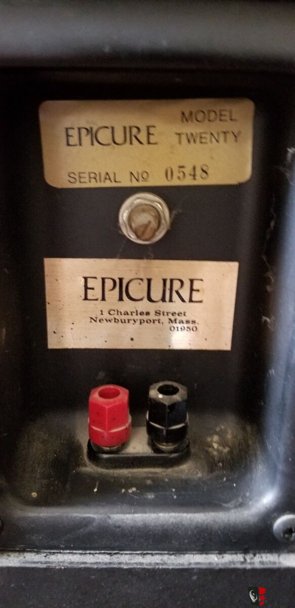 Vintage Epicure Model 20 Speakers Photo #2288198 - UK Audio Mart