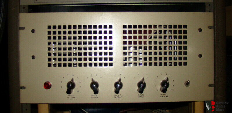 Vintage Executone P 300 Western Electric Rack mount mic mixer Amplifier ...