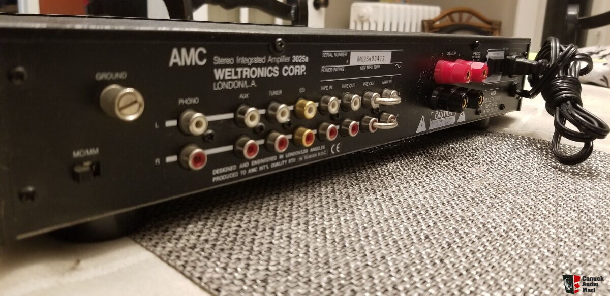 AMC 3025a Stereo Integrated Amplifier Photo #2289523 - Canuck Audio Mart