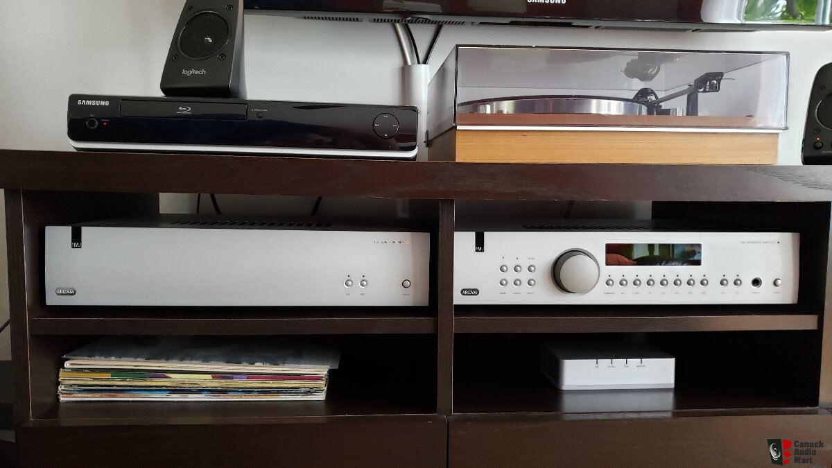 Arcam FMJ A32 and FMJ P35 integrated and power amp Photo #2290223 - UK ...
