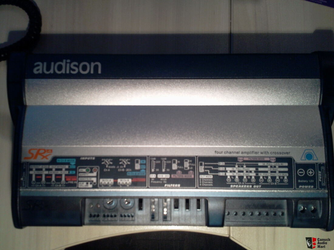 Audison SRx4 Amplifier (Made In Italy) For Sale - Canuck Audio Mart