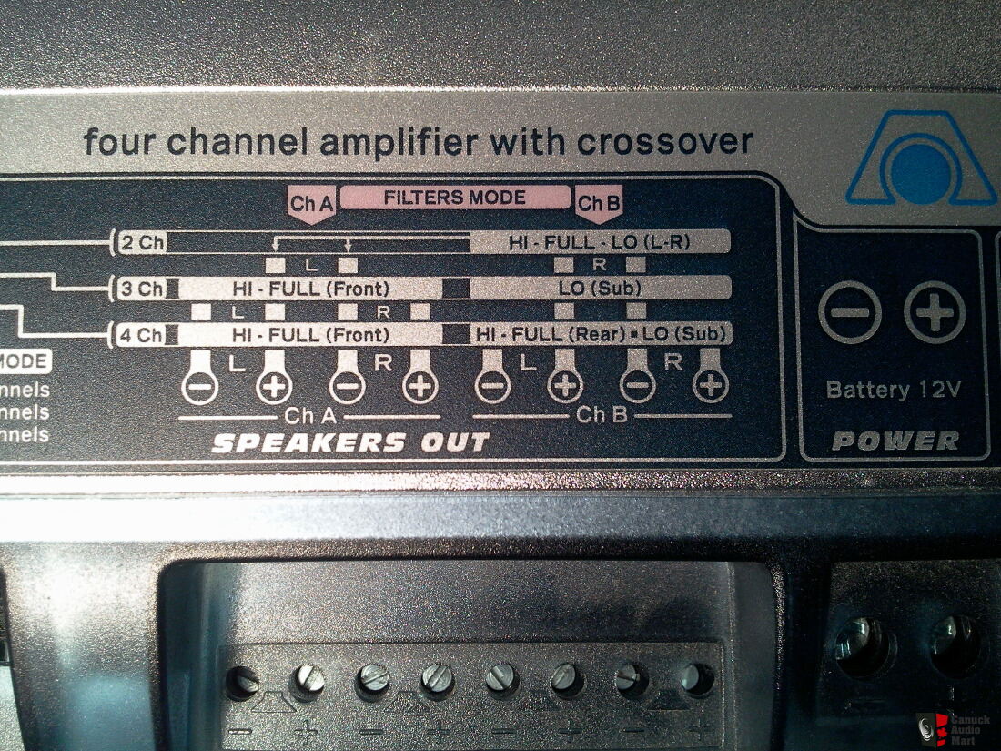 Audison SRx4 Amplifier (Made In Italy) Photo #2290233 - US Audio Mart