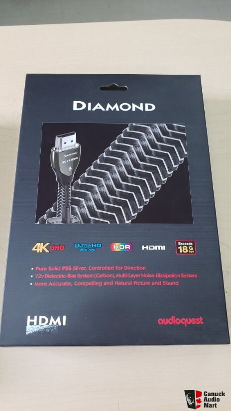 Audioquest Diamond HDMI Cables Photo #2290512 - US Audio Mart
