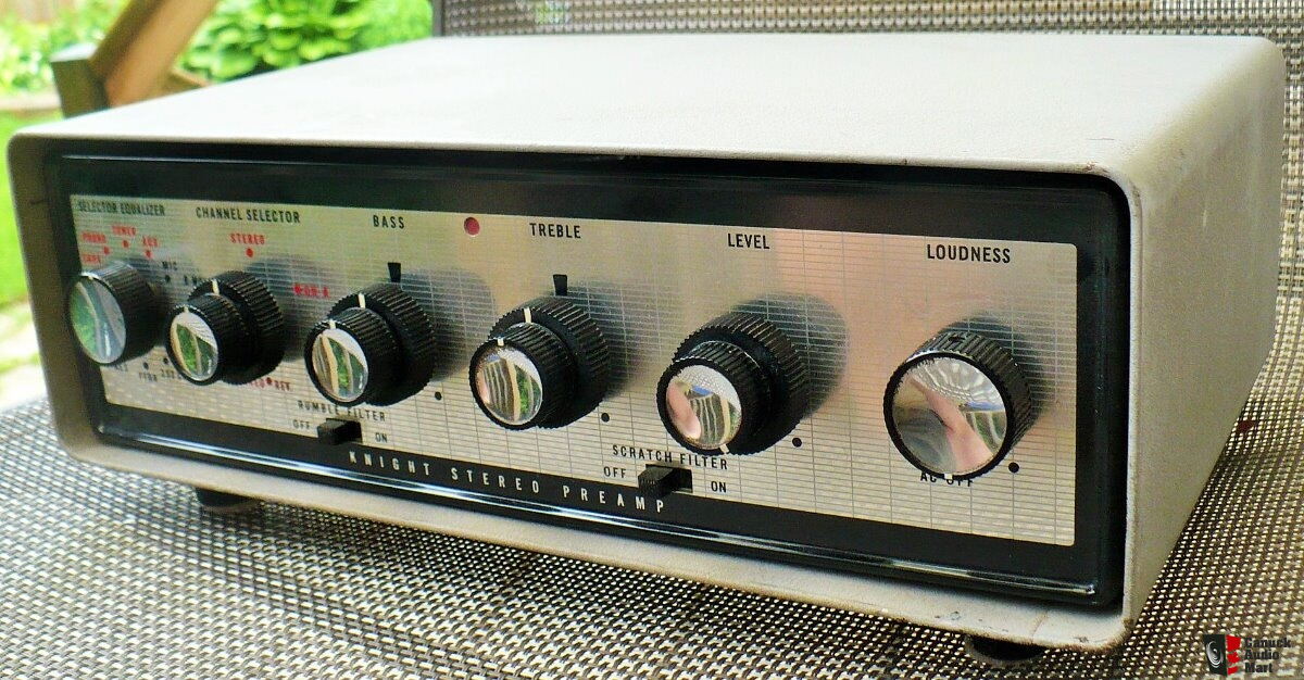 Vintage Knight Tube Stereo Preamplifier-Very Clean Photo #2291372 ...