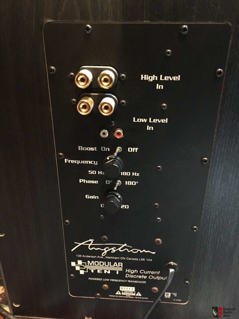 Angstrom Modular 10i Subwoofer Photo #2294523 - Canuck Audio Mart