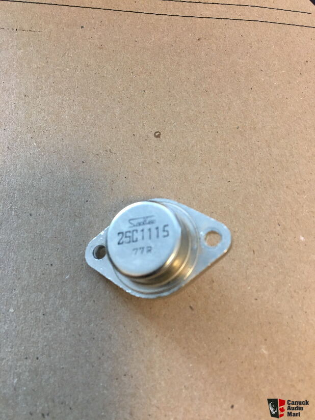NEC B545A / NEC D118A / Sanken 2SC1115 - T03 Transistors Photo #2296014 ...