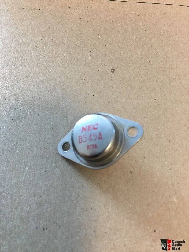 NEC B545A / NEC D118A / Sanken 2SC1115 - T03 Transistors Photo #2296019 ...