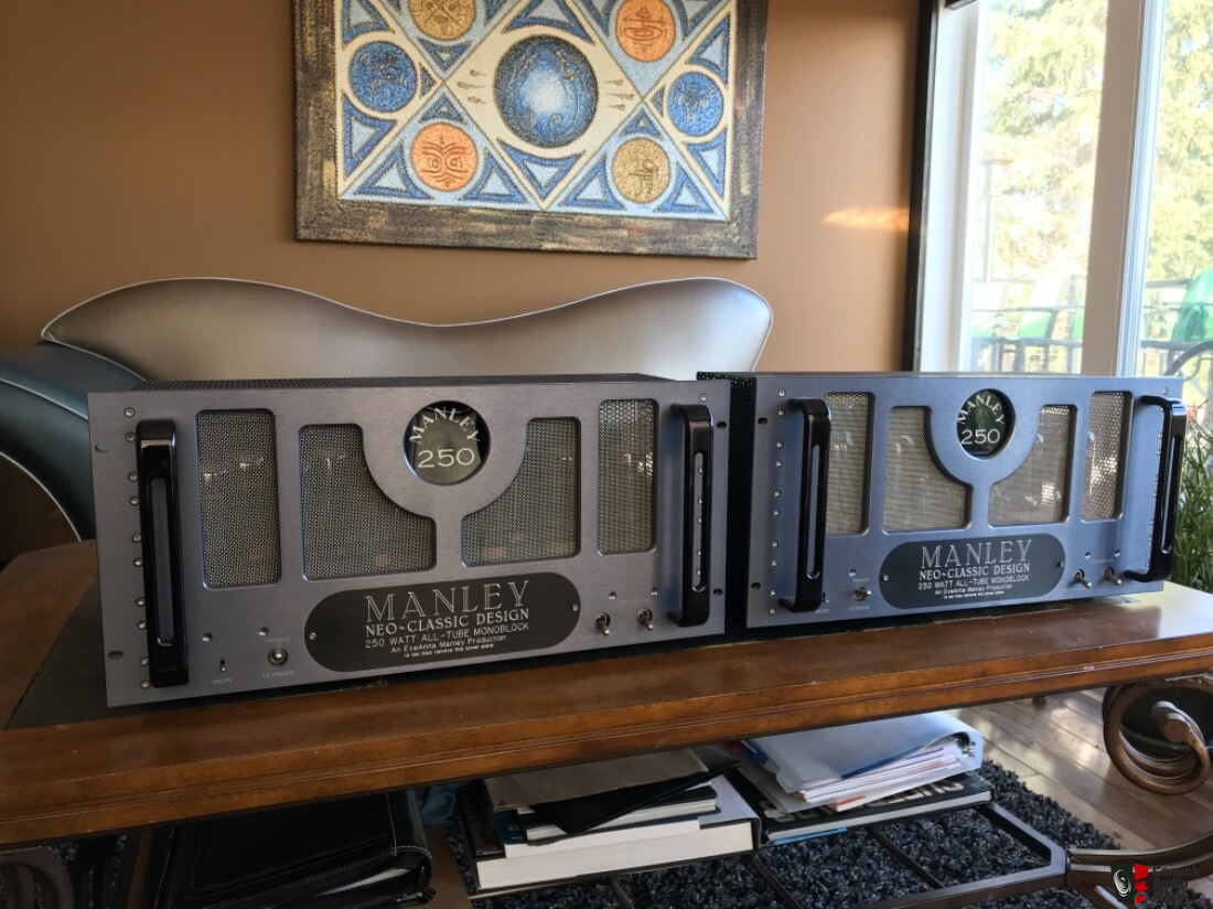 Manley NEO-Classic 250 Monoblock Power Amplifiers- Sale Pending Photo ...