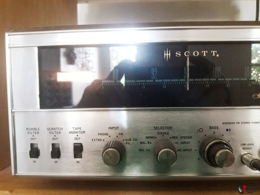 SOLD PPU to Bert- Rare Vintage HH Scott 340B Stereo Tube Receiver(1963 ...
