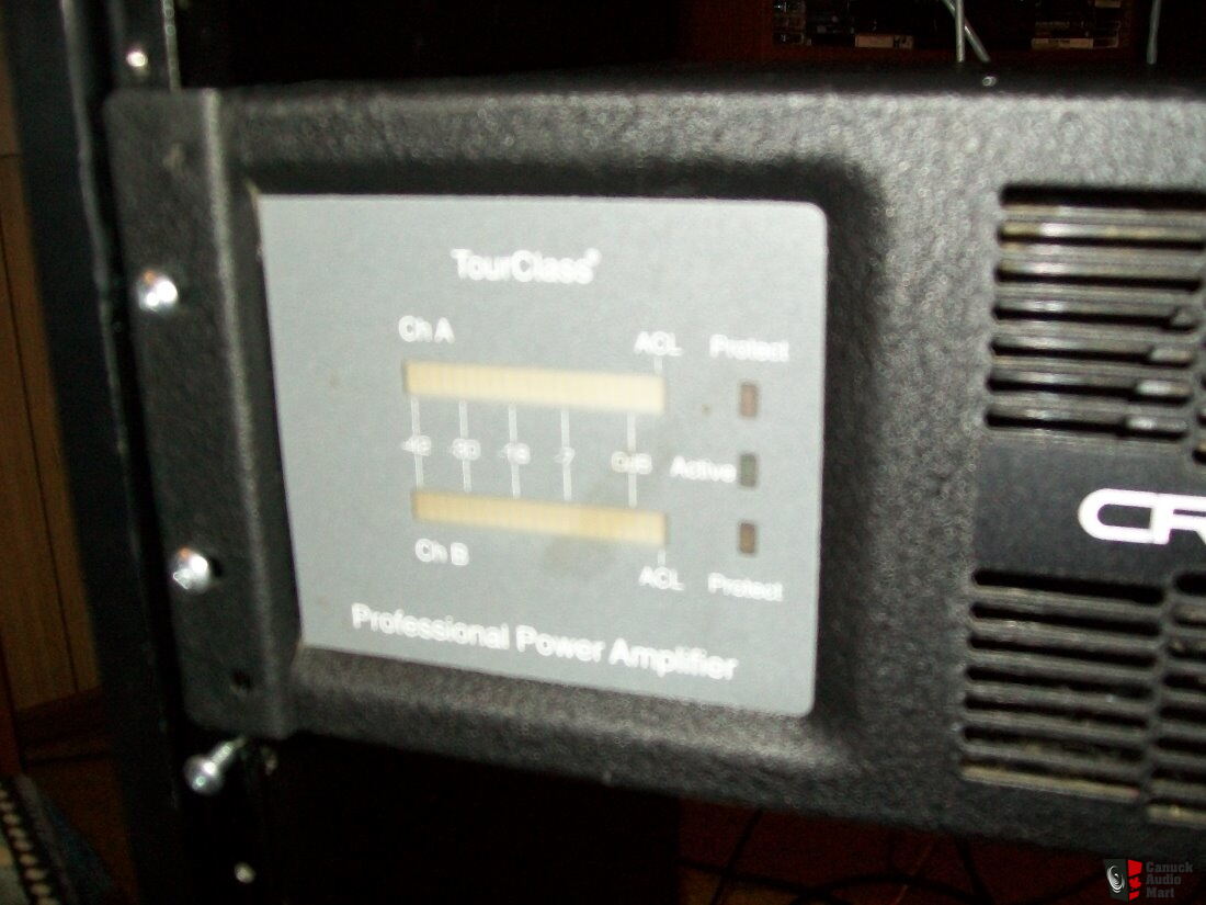 Crest V450 Professional Power Amp, (Tour Class), Made in USA Photo ...
