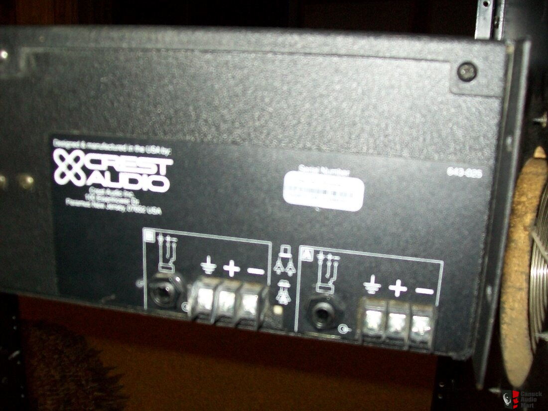 Crest V450 Professional Power Amp, (Tour Class), Made in USA Photo ...