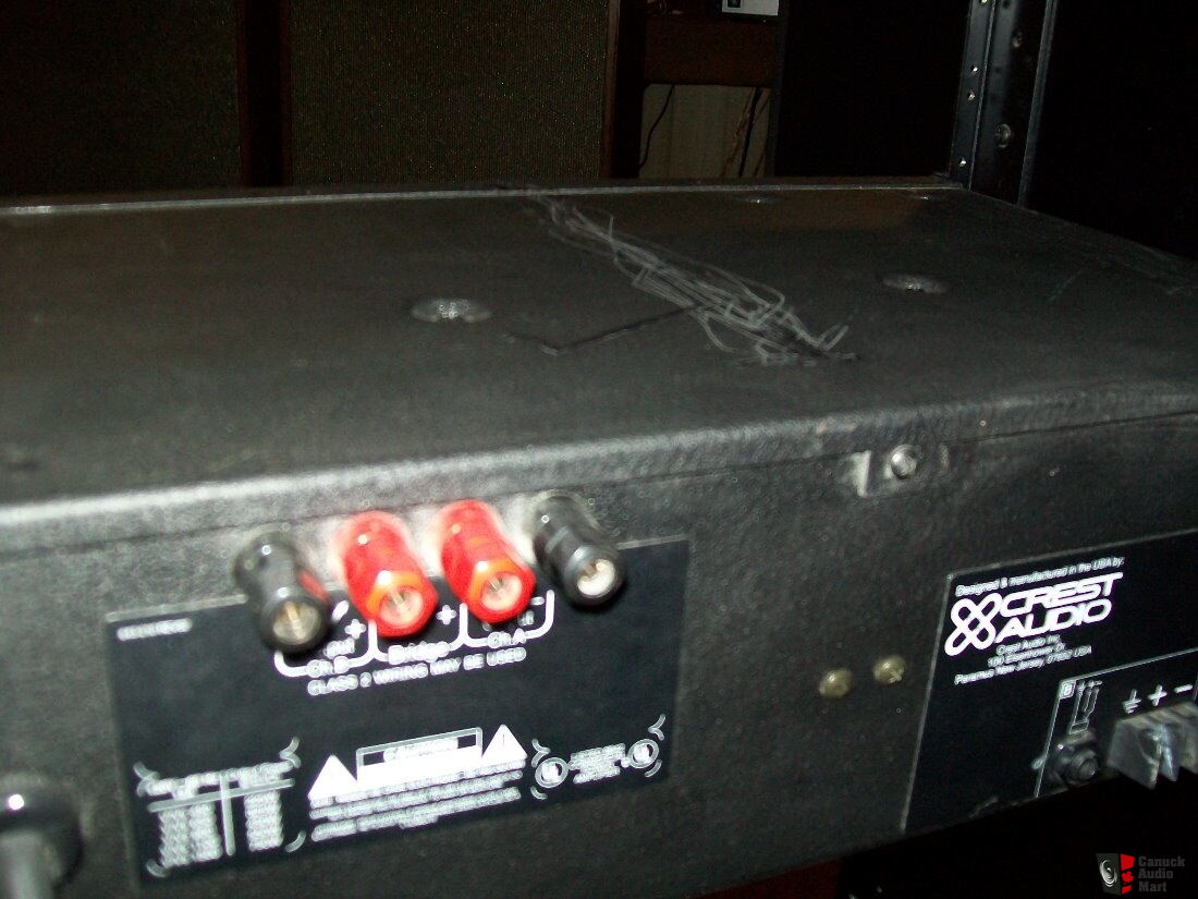Crest V450 Professional Power Amp, (Tour Class), Made in USA Photo ...