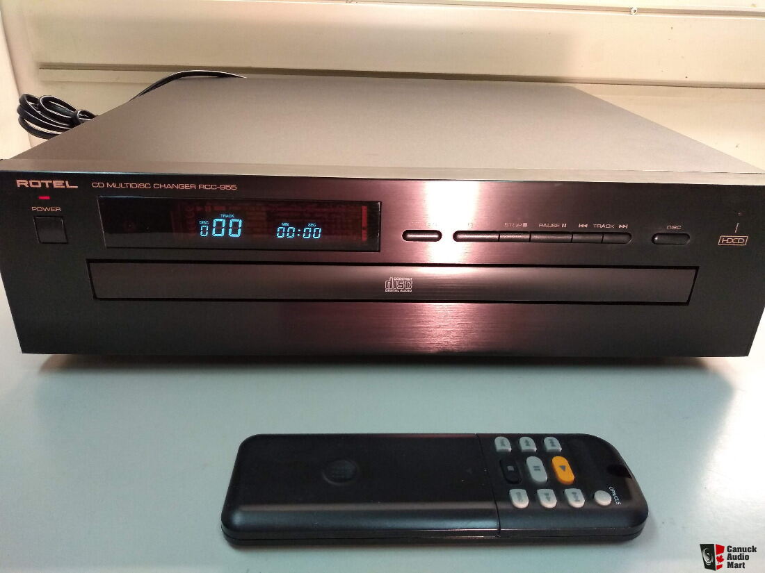 Rotel RCC-955 CD Multidisc Changer For Sale - Canuck Audio Mart