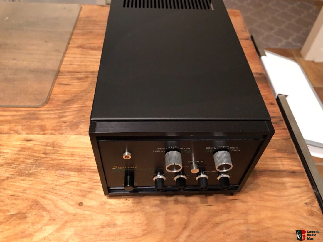 Sansui CD-5 Electronic 3-way Crossover Network,,, FIT BA-202 BA-3000 BA ...