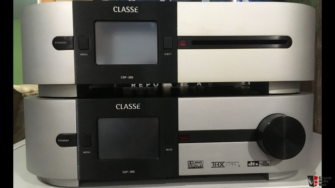 Classe Audio, Model Delta CA-2100, CDP-300, SSP-300 et Sigma SSP MK2 ...