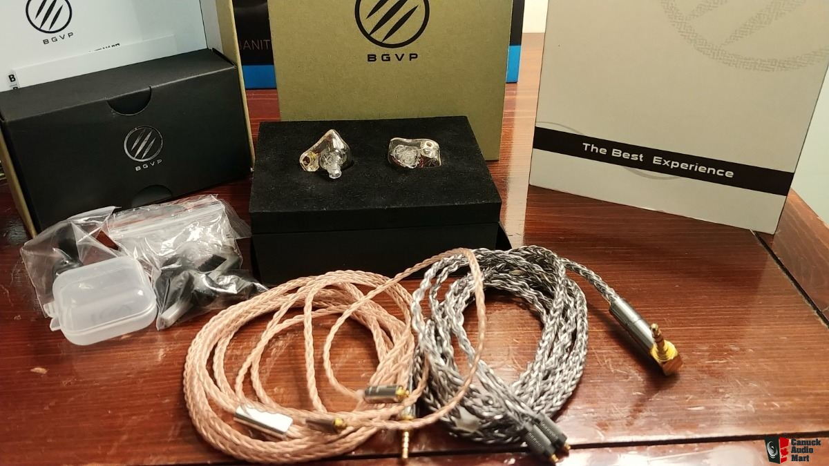 BGVP DM6 - 5 BA IEM + Balanced MMCX Cable For Sale - Canuck Audio Mart