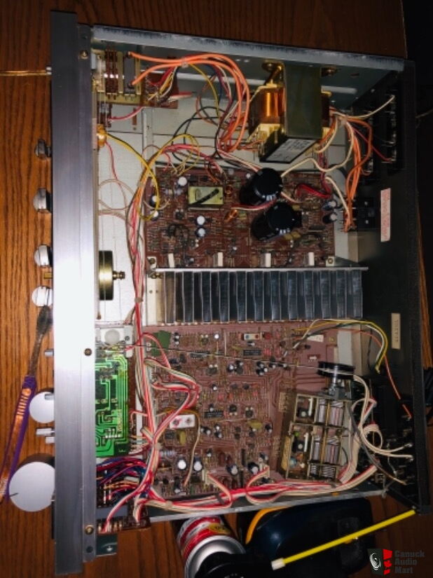 Serviced 1980 SONY STR-V25 featuring DC power amplifier and acute servo ...