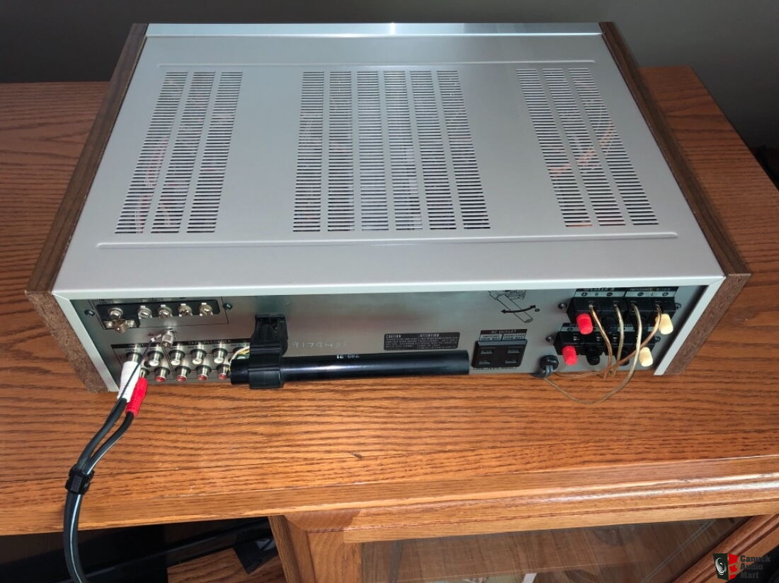Serviced 1980 SONY STR-V25 featuring DC power amplifier and acute servo ...