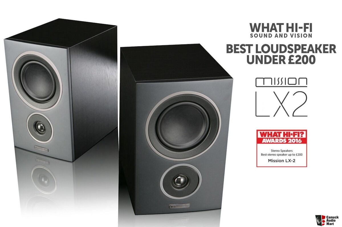 Mission LX-2 Bookshelf Speakers Photo #2305904 - Canuck Audio Mart