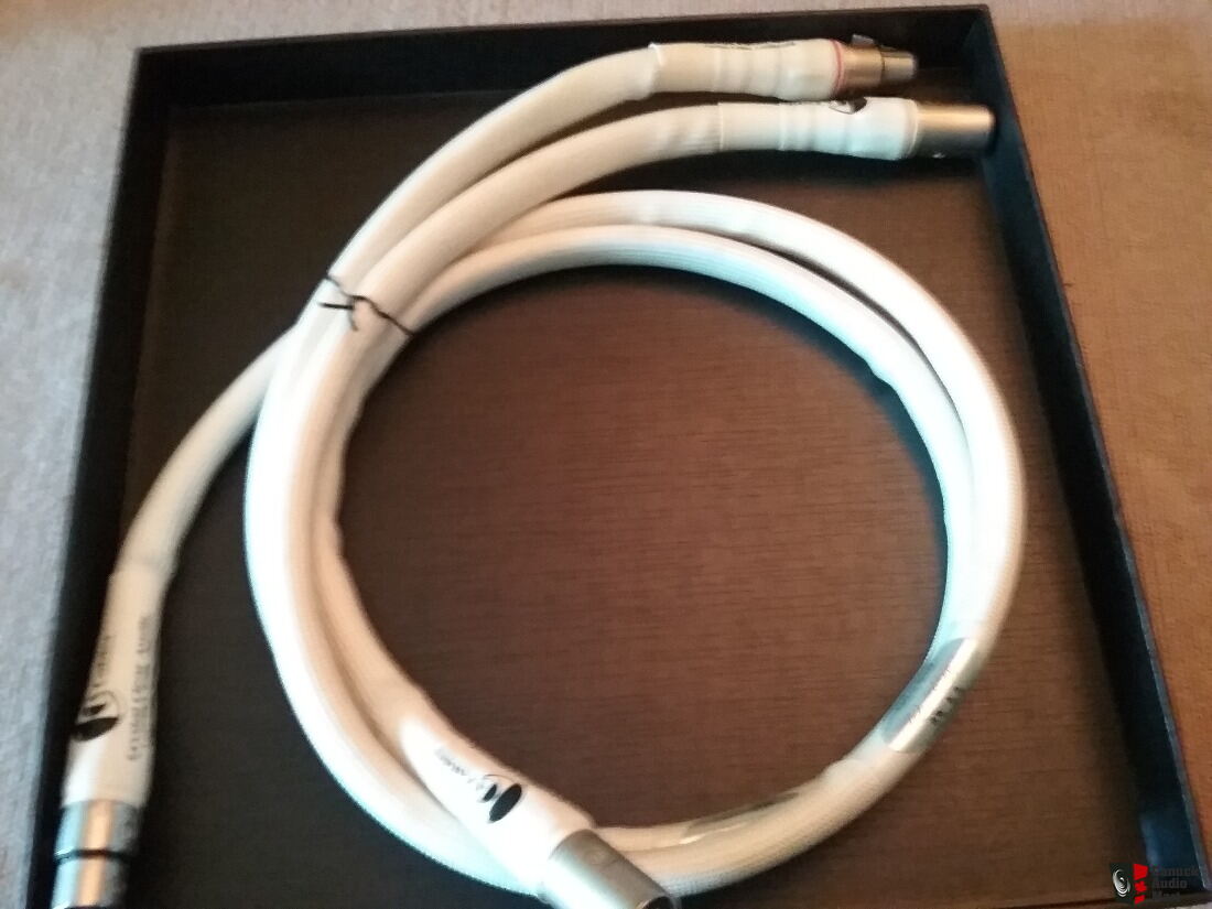 Crystal Clear audio interconnects pure silver,XLR plugs -Master class ...