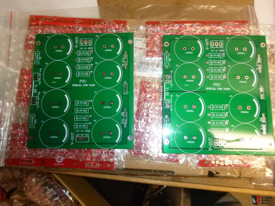 Nelson Pass Labs F5 turbo V2 original circuits boards for amplifier kit ...